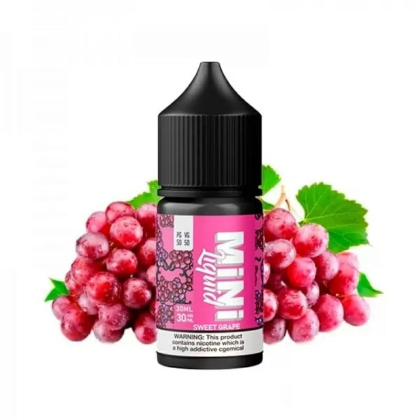 Жидкость для POD систем Mini Liquid Salt Sweet Grape 30 мл 50 мг ...